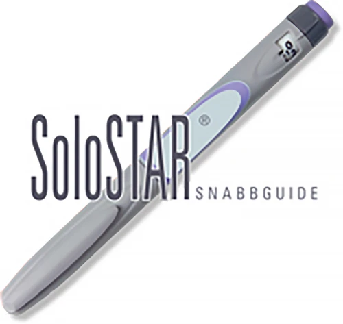 SoloSTAR är en förfylld insulinpenna
