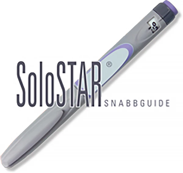 SoloSTAR är en förfylld insulinpenna